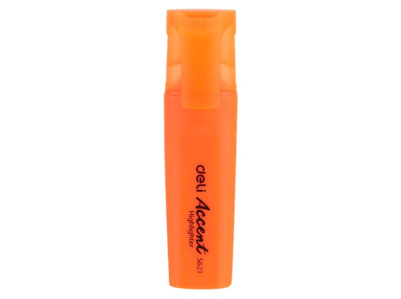 Deli Accent Highlighter Bright Orange Chisel tip: 1-5mm 1pcs – The Inky ...