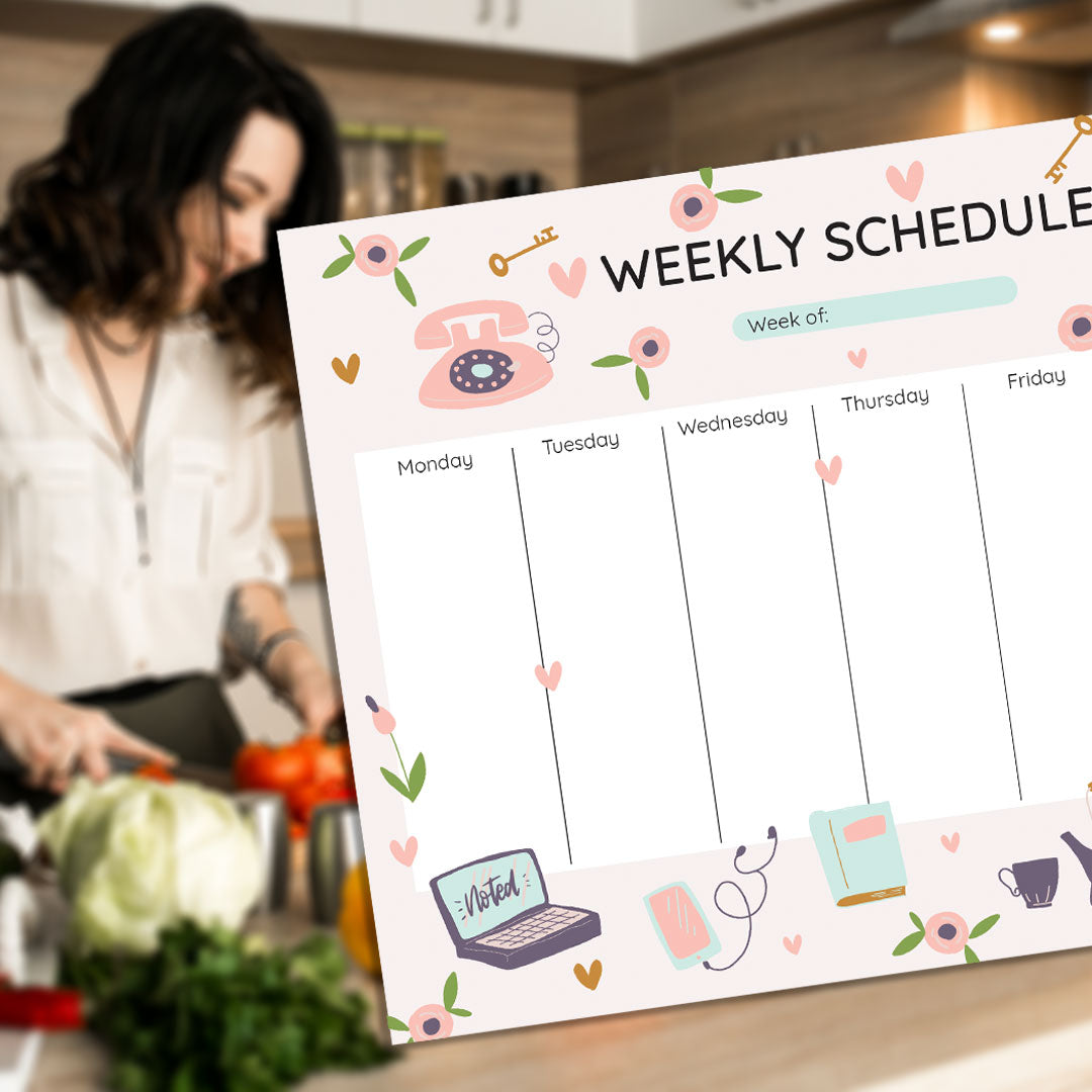 Free Weekly Planner Printable - Download & Print - The Inky Shop